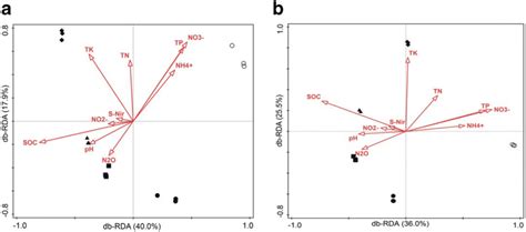 Distance Based Redundancy Analysis Db Rda Of Correlation Between Download Scientific Diagram