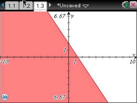 Solution 30331 Graphing Linear Inequalities On The TI Nspire CAS Handheld Or Software