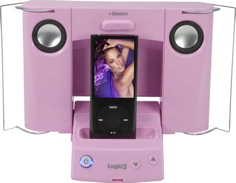 Logic3 I Station 3 Ipod Speaker Dock Pink Uk Electronics