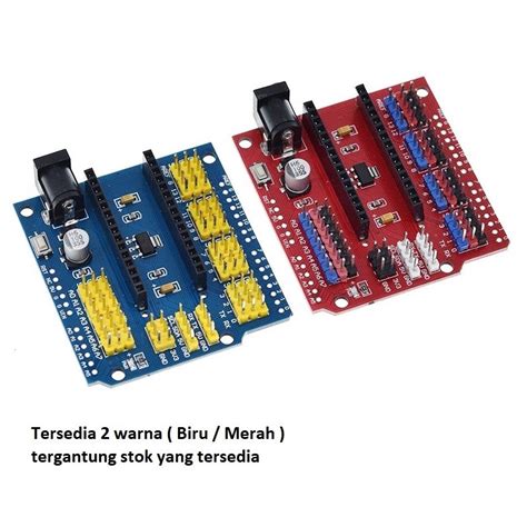 jual arduino nano v3 0 shield io extension board shopee indonesia