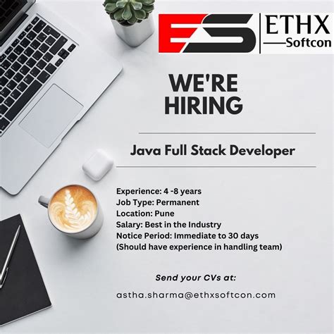Ethx Softcon On Linkedin Javadeveloper Javascriptdeveloper Fullstackdeveloper…