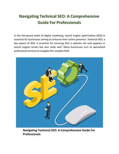 Ppt Navigating Technical Seo A Comprehensive Guide For Professionals Powerpoint Presentation