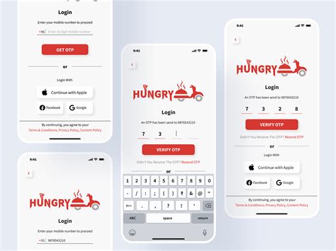 Login And Otp Ui Screens By Saivenu A On Dribbble