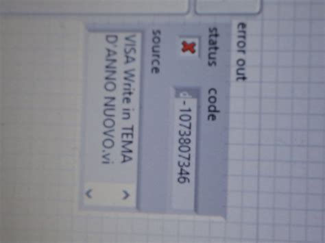 solved error code meaning on labview instrument ni community