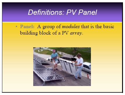 Photovoltaic PV Tutorial Energy Models Com