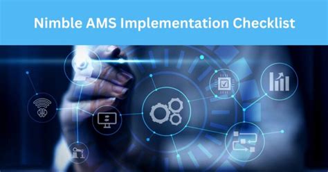 Nimble Ams Implementation Checklist