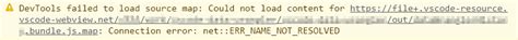 Devtools Failed To Load Source Map For Vs Code Extension · Issue