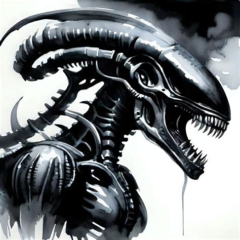 Xenomorph Portrait Xenomorph Baveux By Jul19888 On Deviantart