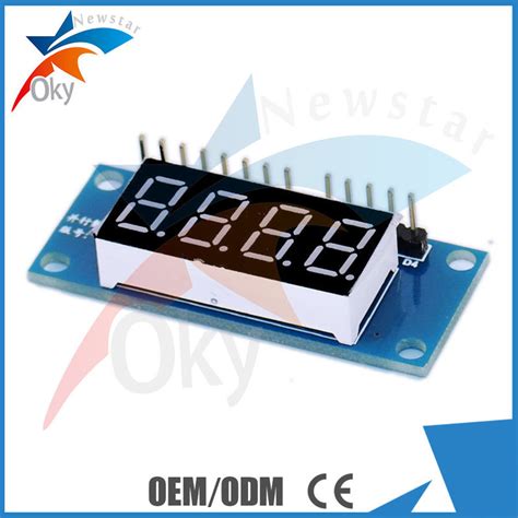 4 Bits 8 Segment Tm1637 Digital Tube Led Display Module Clock