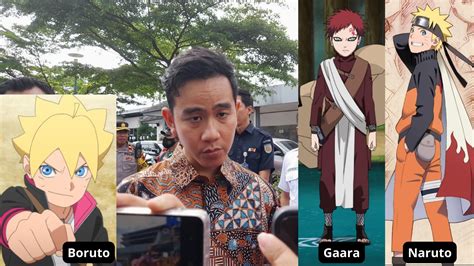 Bukan Boruto Wali Kota Solo Gibran Ngaku Lebih Mirip Gaara