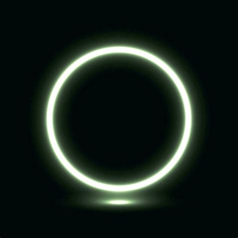 Neon Lamp Neon Circle Glowing Circle Pink Neon Vector Illustration 26994259 Vector Art At