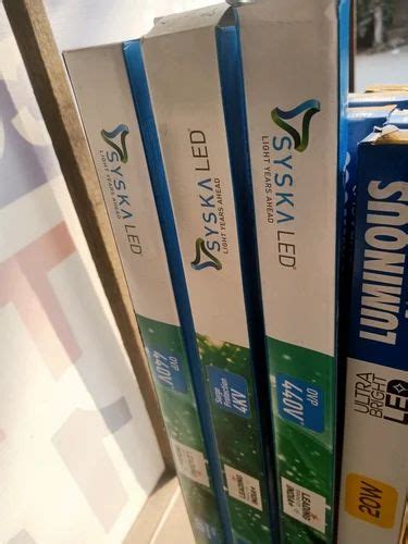 18w T5 Syska Led Tubelight Cool Daylight 4 Feet At Best Price In Faridabad