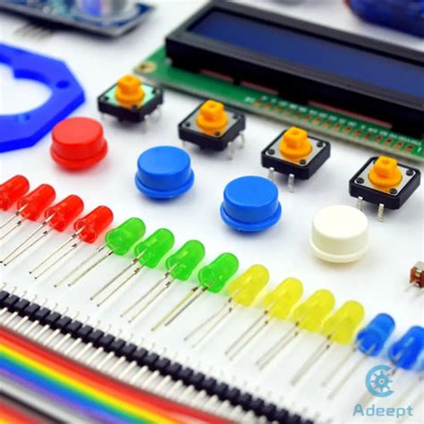 Adeept Ultrasonic Distance Sensor Starter Kit For Raspberry Pi Robotshop