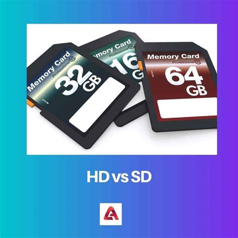 Difference Between HD And SD