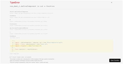 Demo Vue Chart Forked Codesandbox