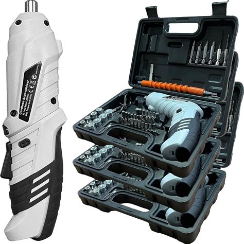 Jp 電動ドライバー 充電式ドリルドライバ セット 電動ドリル 充電式 47点セット 正逆転切り替え コードレス 小型