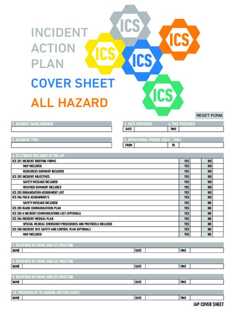 Fillable Online Incident Command System Forms All Hazard Fax Email