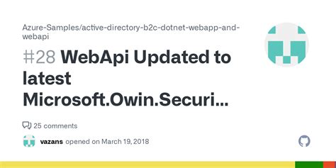 Webapi Updated To Latest Microsoftowinsecurity Packages And Cannot