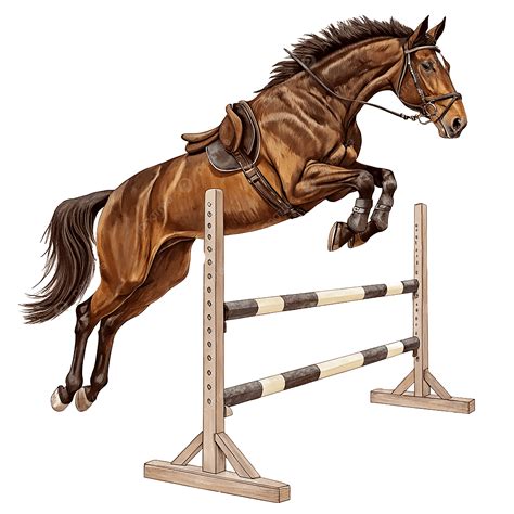 Fence Clipart Horse Jumping Pencil And In Color Fence Clipart Horse