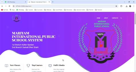 Qavi Shaikh On Linkedin Clints Project Educational Website Mariyam