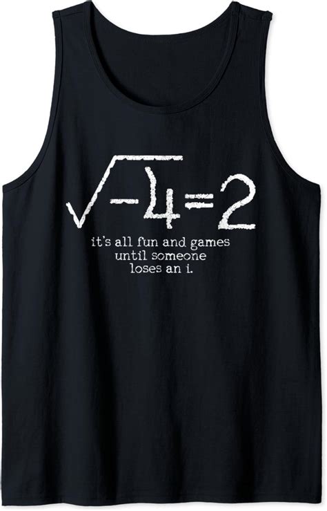 Mathe Nerd Mathematik Spruch Lustig Geschenk Tank Top Amazon De Fashion