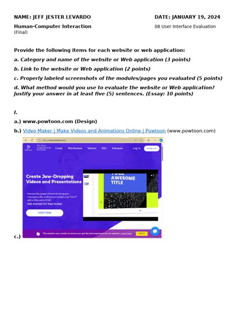 08 laboratory exercise 1 arg pdf websites world wide web