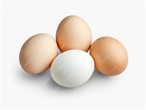 Premium Photo Eggs On White Background Trending Hd Wallpaper 8k4k2k