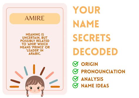 Amire Arabic Girl Name Meaning And Pronunciation