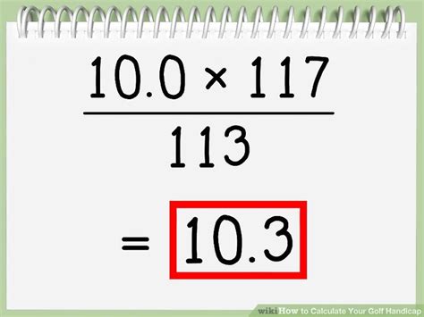 How To Calculate Your Golf Handicap Steps With Pictures