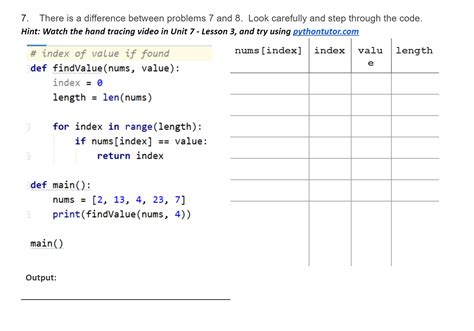 Solved 7 There Is A Difference Between Problems 7 And 8 Chegg Com