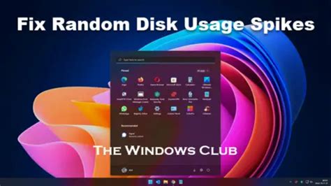 Random Disk Usage Spikes On Windows Causes And Fixes