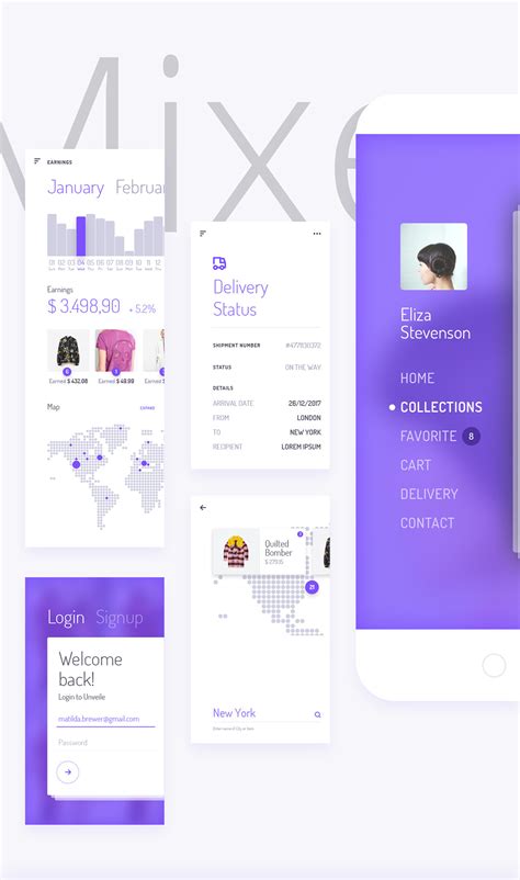 Unveile IOS UI Kit On Behance