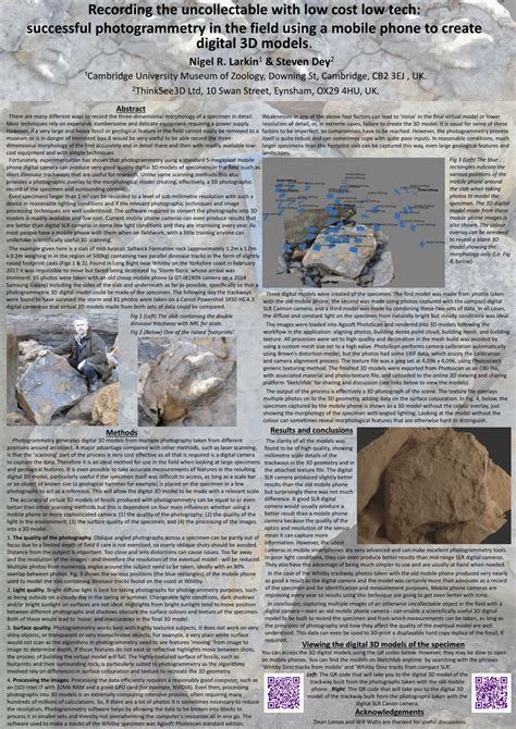 Pdf Recording The Uncollectable With Low Cost Low Tech Successful Photogrammetry In The Field