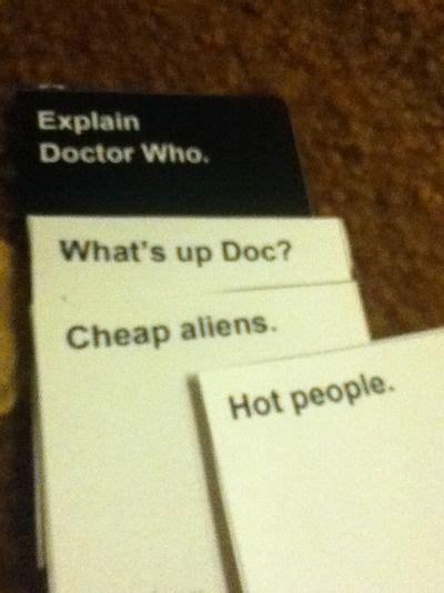 [moppie] Image Doctor Who Doctor Cards Against Humanity