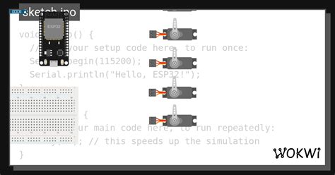Wokwi ESP STM Arduino Simulator