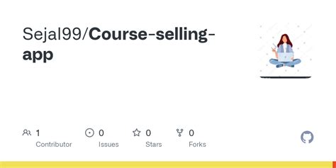 Github Sejal99course Selling App