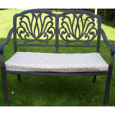 Garden Bench Seat Cushion Covers At Stanley Davila Blog
