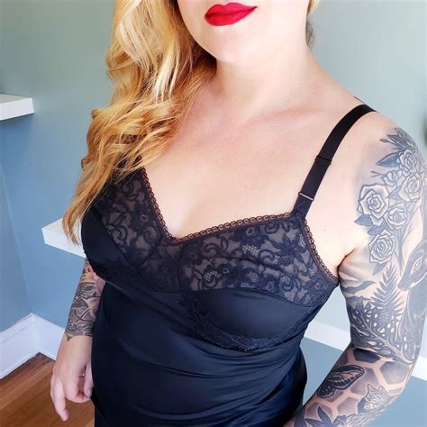 Goth 60s Vintage Lace Slip 🦇 Size 40 Tall Bust 40 Depop