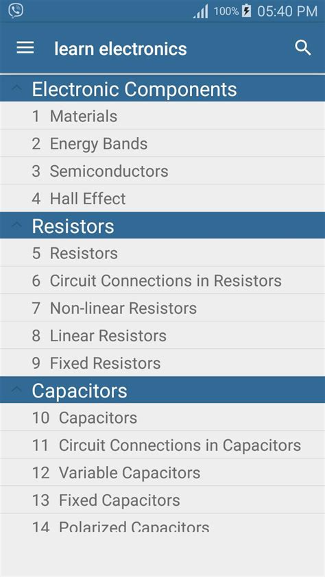 Learn Electronics Apk For Android Download