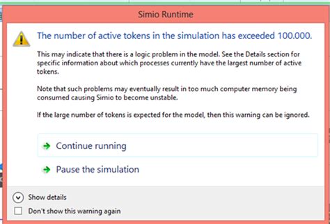Simio Crashes While Running Simulation Si General Discussions Simio