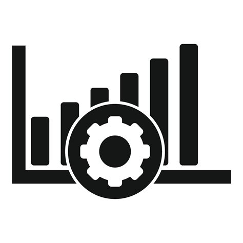 Realization Gear Graph Icon Simple Vector Self Success 33358181 Vector Art At Vecteezy