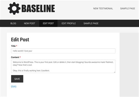 Front End Post Editing With Caldera Forms The Stiz Media Llc
