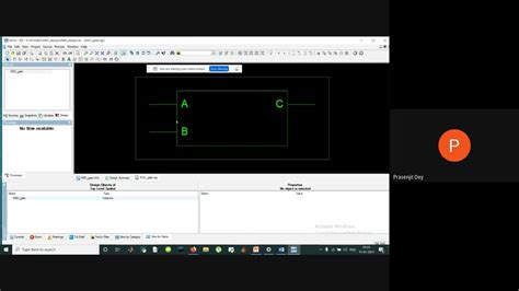 Implementation Of And Gate Using Vhdl In Xilinx Youtube