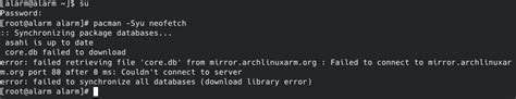 install neofetch on arch m1 r asahilinux