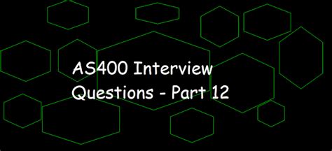 As400 Interview Questions Part 12 As400 And Sql Tricks