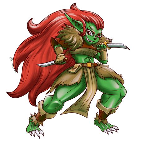 Goblin Rouge Dnd By Ujamishino On Deviantart