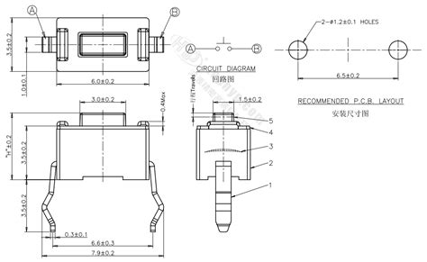 Tactile Switch Push Button SPST MA VDC X X Mm Pcs Makers Electronics