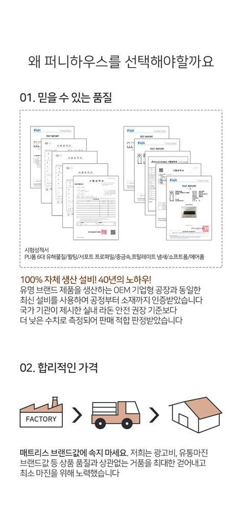 단단한 포켓 독립스프링 침대 매트리스 슈퍼싱글 Ss 한샘몰