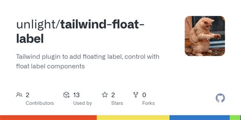 Github Unlighttailwind Float Label Tailwind Plugin To Add Floating