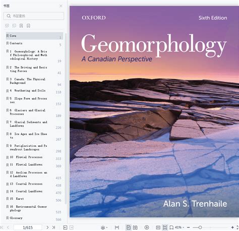 Ebook Pdfgeomorphology A Canadian Perspective 6th Edition By Alan S